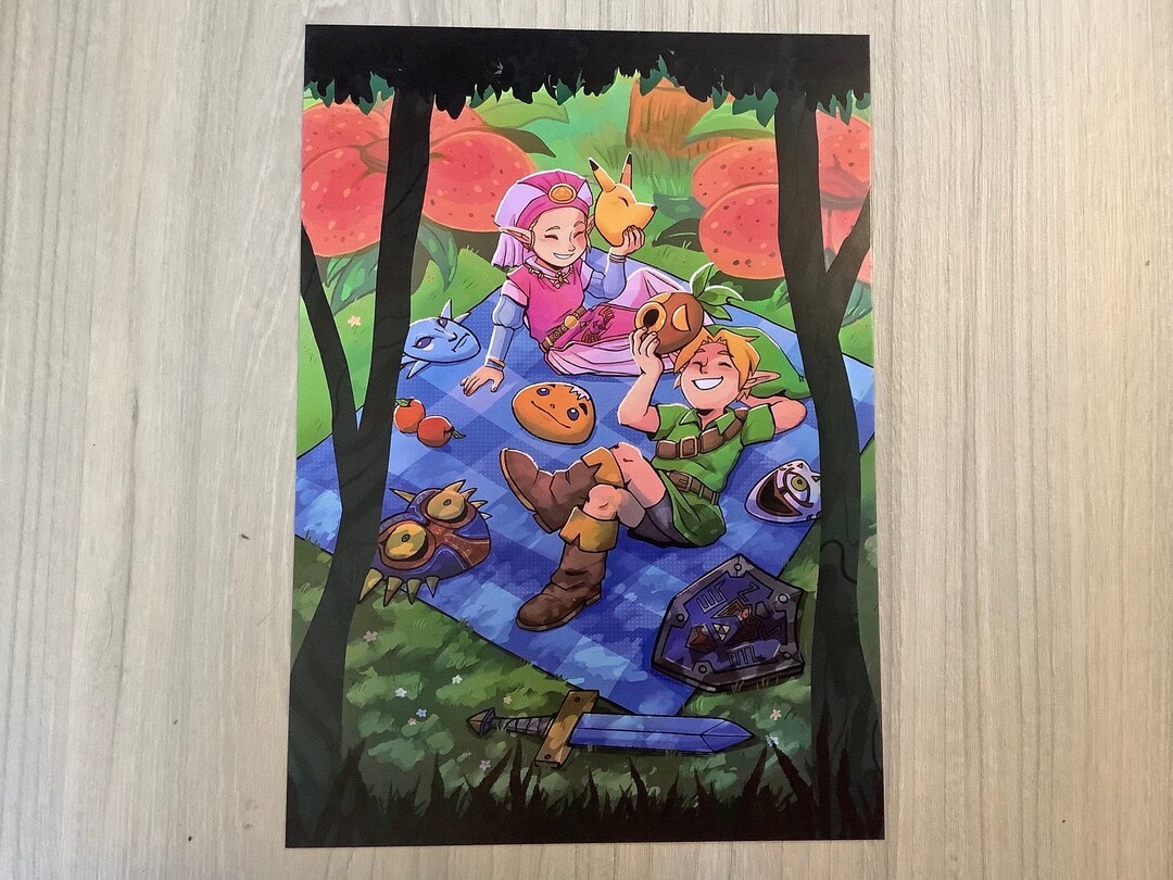 LOZ Picnic Print - Etsy