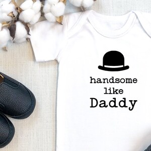 Handsome Like Daddy Onesie®, Handsome Like My Daddies, Two Dads Baby ...