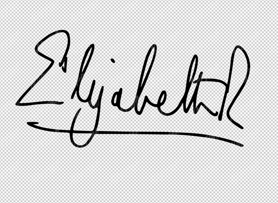 Queen Elizabeth Ii Signature