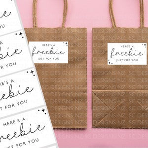 Freebie Sticker for Thermal Printer PNG | Free Stuff Sticker | Small ...