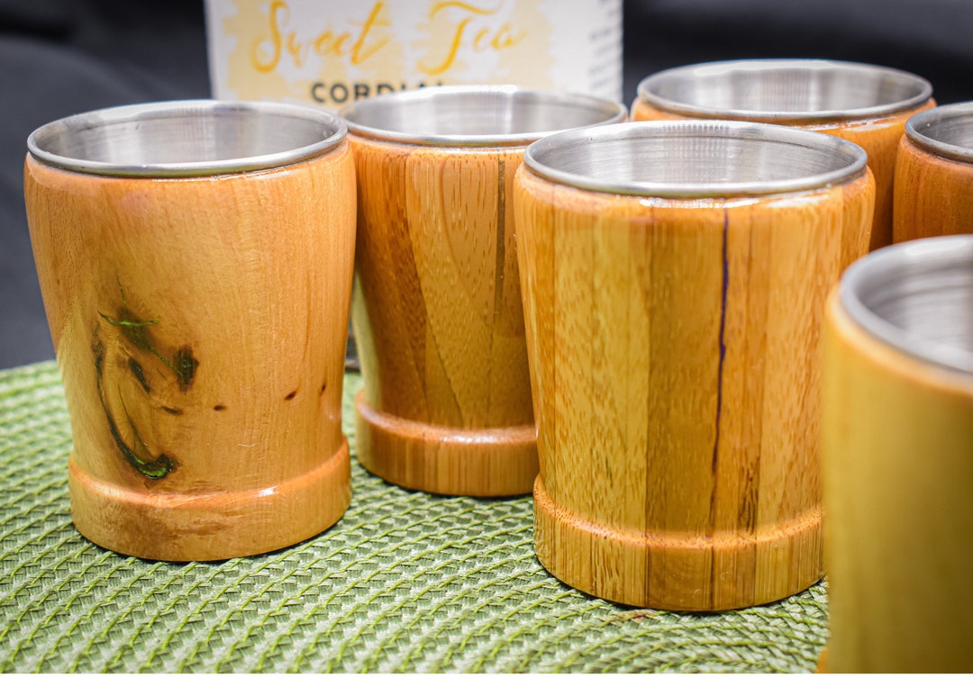 Wooden Shot Glass 2.5 Ounce - Etsy