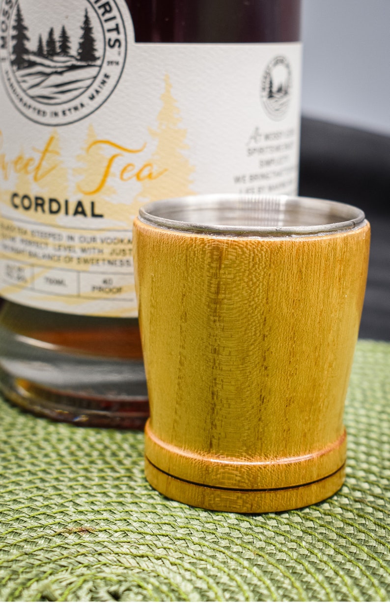 Wooden Shot Glass 2.5 Ounce - Etsy