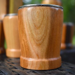 Wooden Shot Glass (2.5 Ounce) - Etsy