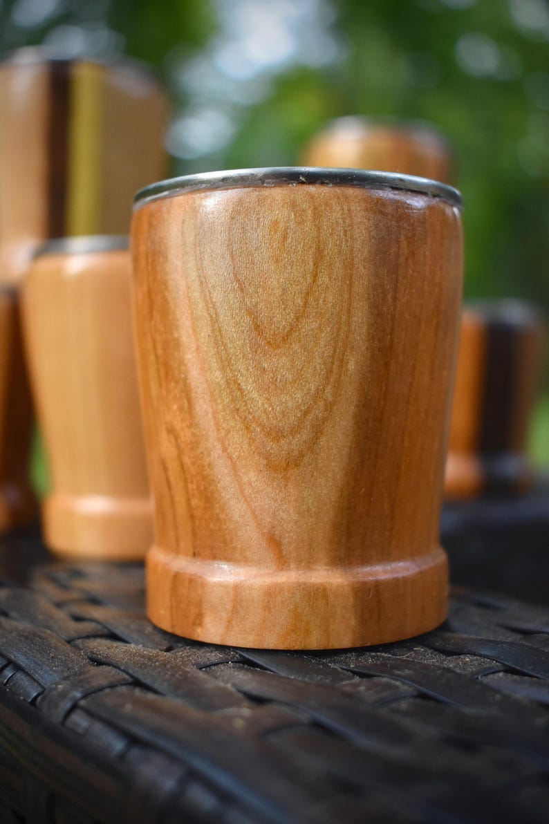 Wooden Shot Glass (2.5 Ounce) - Etsy