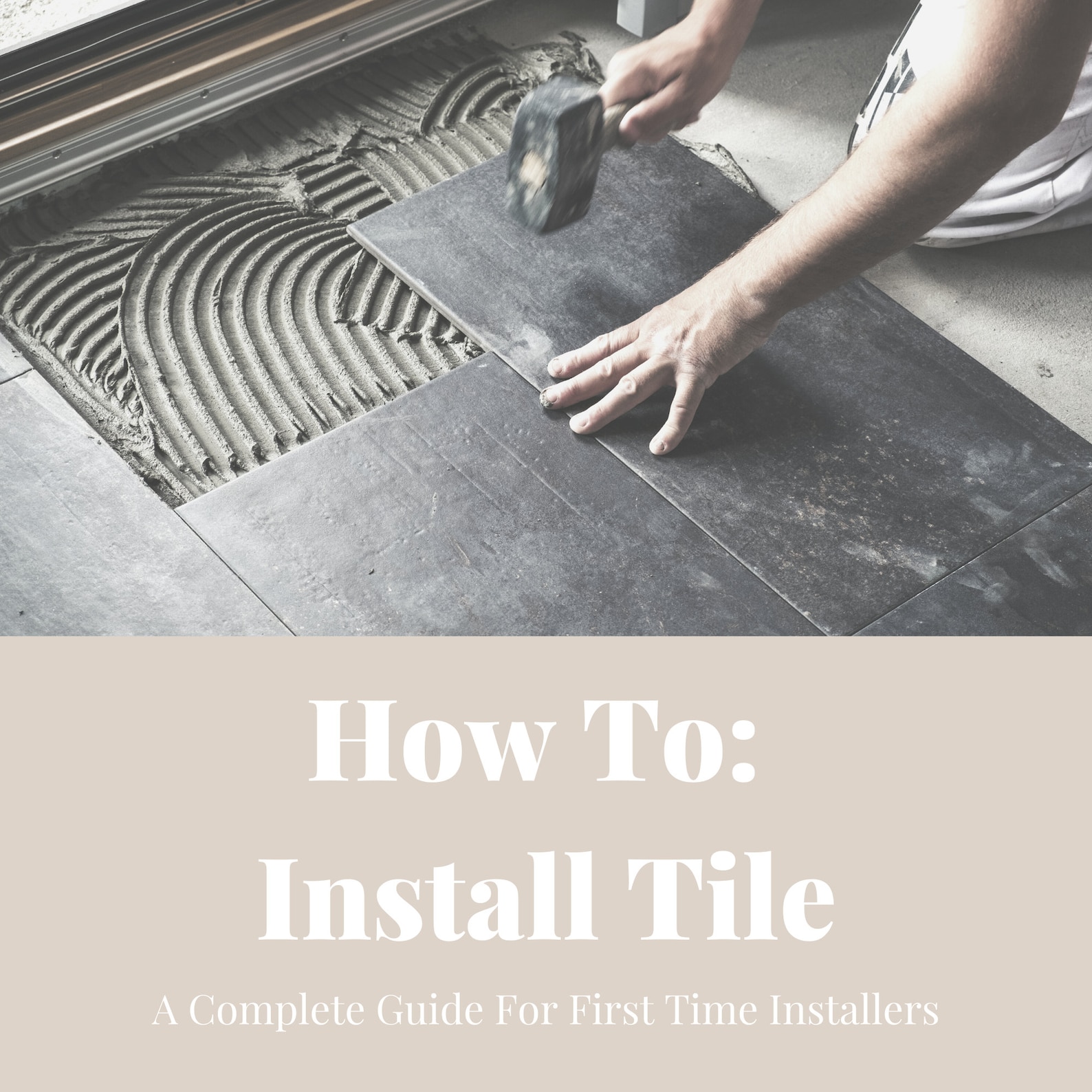 How to Guide- Installing Tile - Etsy