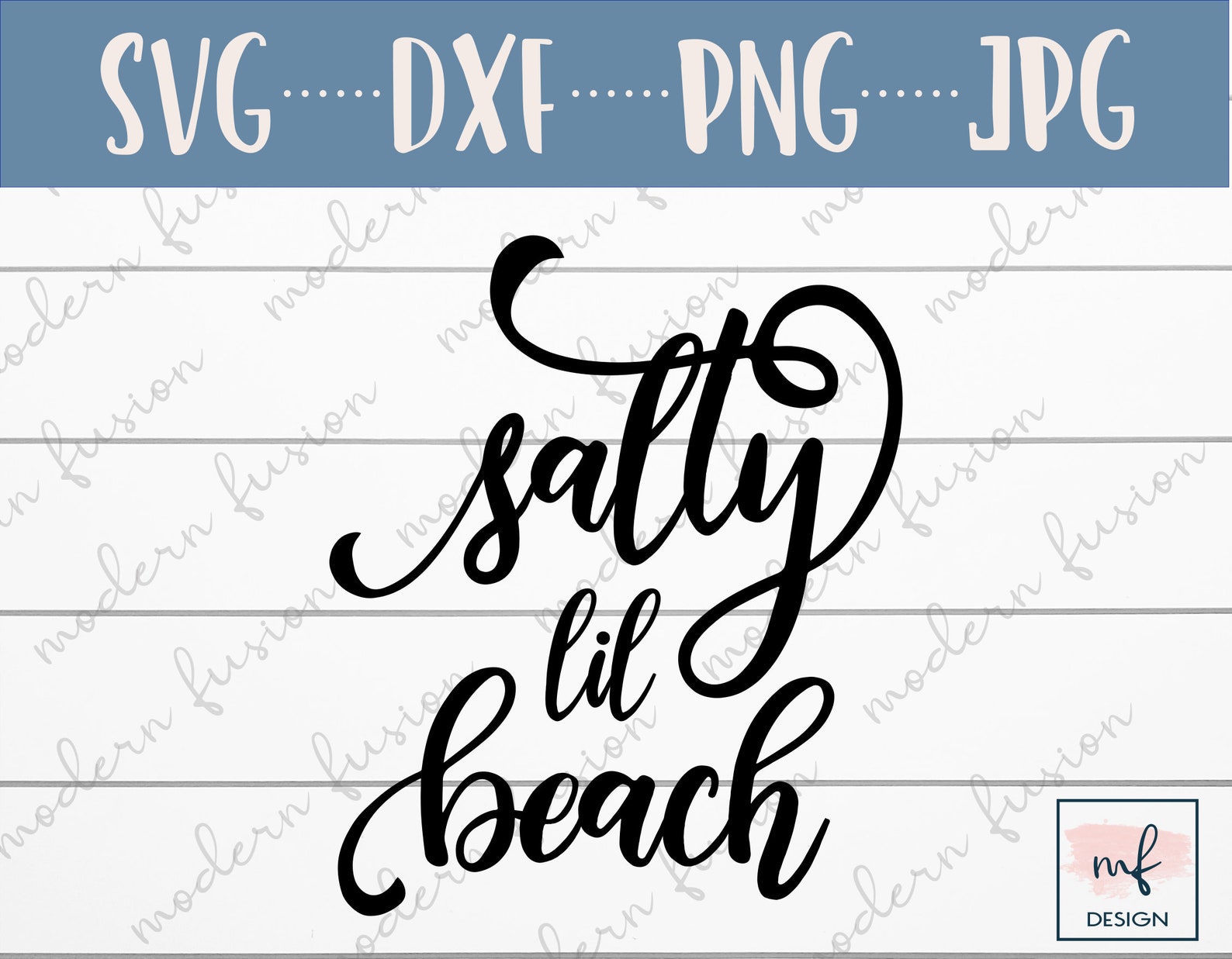 Salty Lil Beach SVG, SVG Files for Cricut, Beach Svg, Salt Life Svg ...