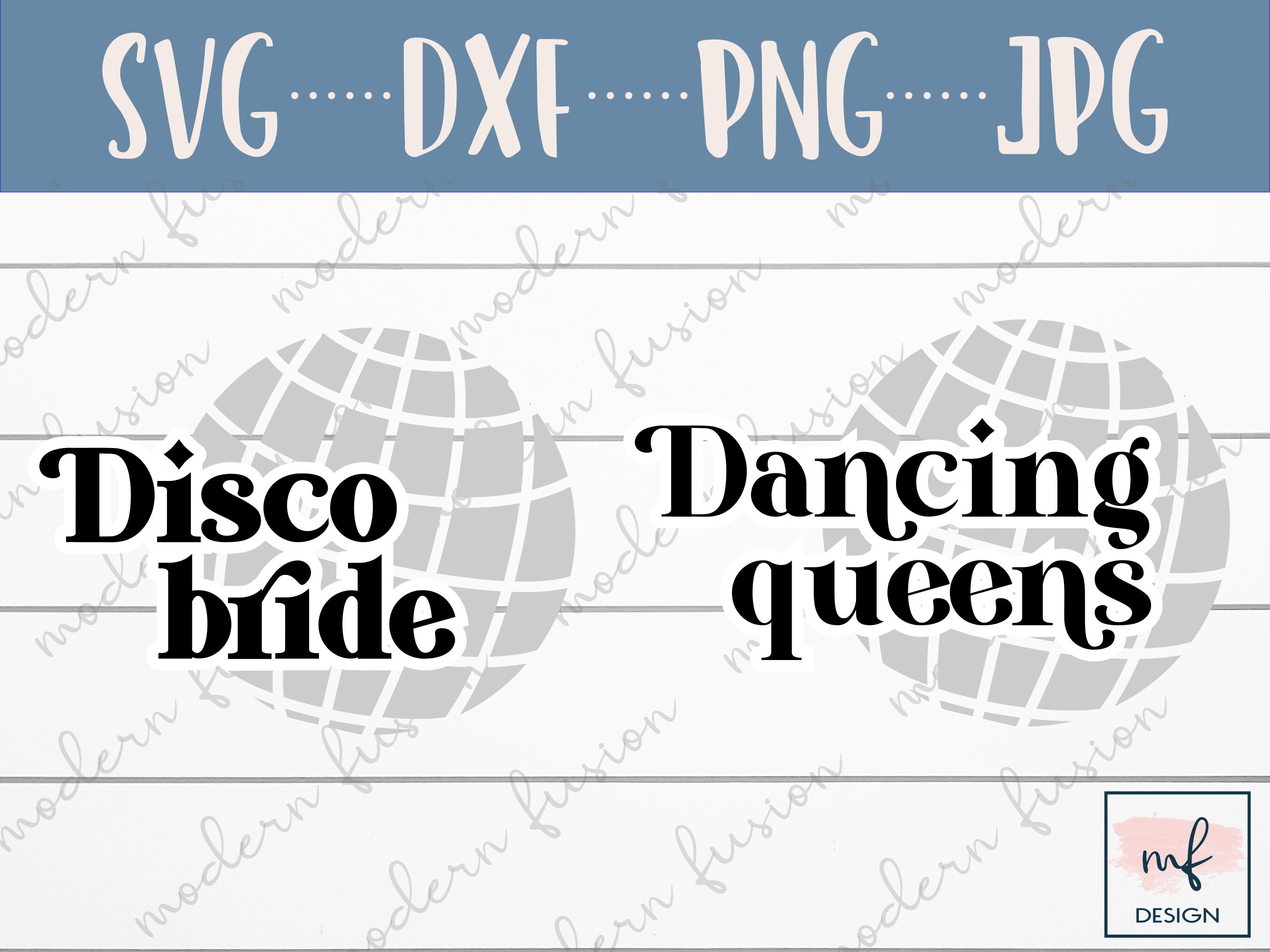 Disco Bride SVG Dancing Queens SVG 70s Bachelorette Bachelorette Svg ...