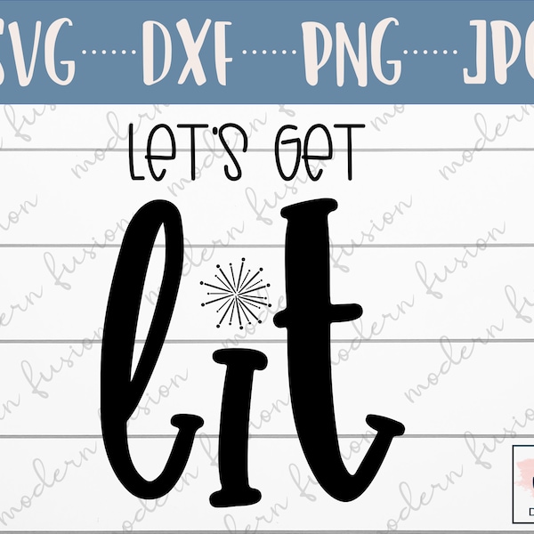 Lit Svg - Etsy