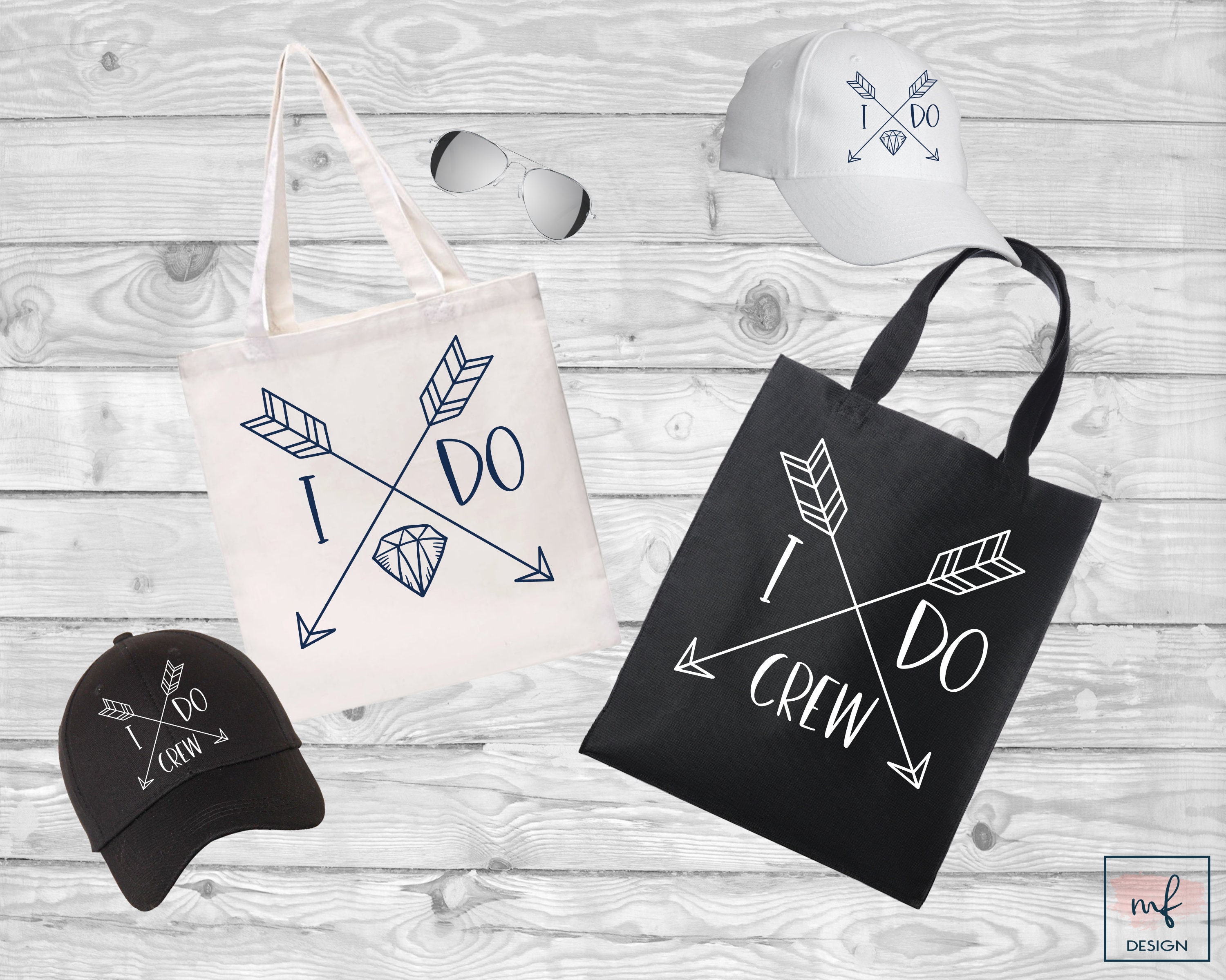 I Do I Do Crew SVG, SVG Files for Cricut, Bachelorette Svg, Bride Svg ...