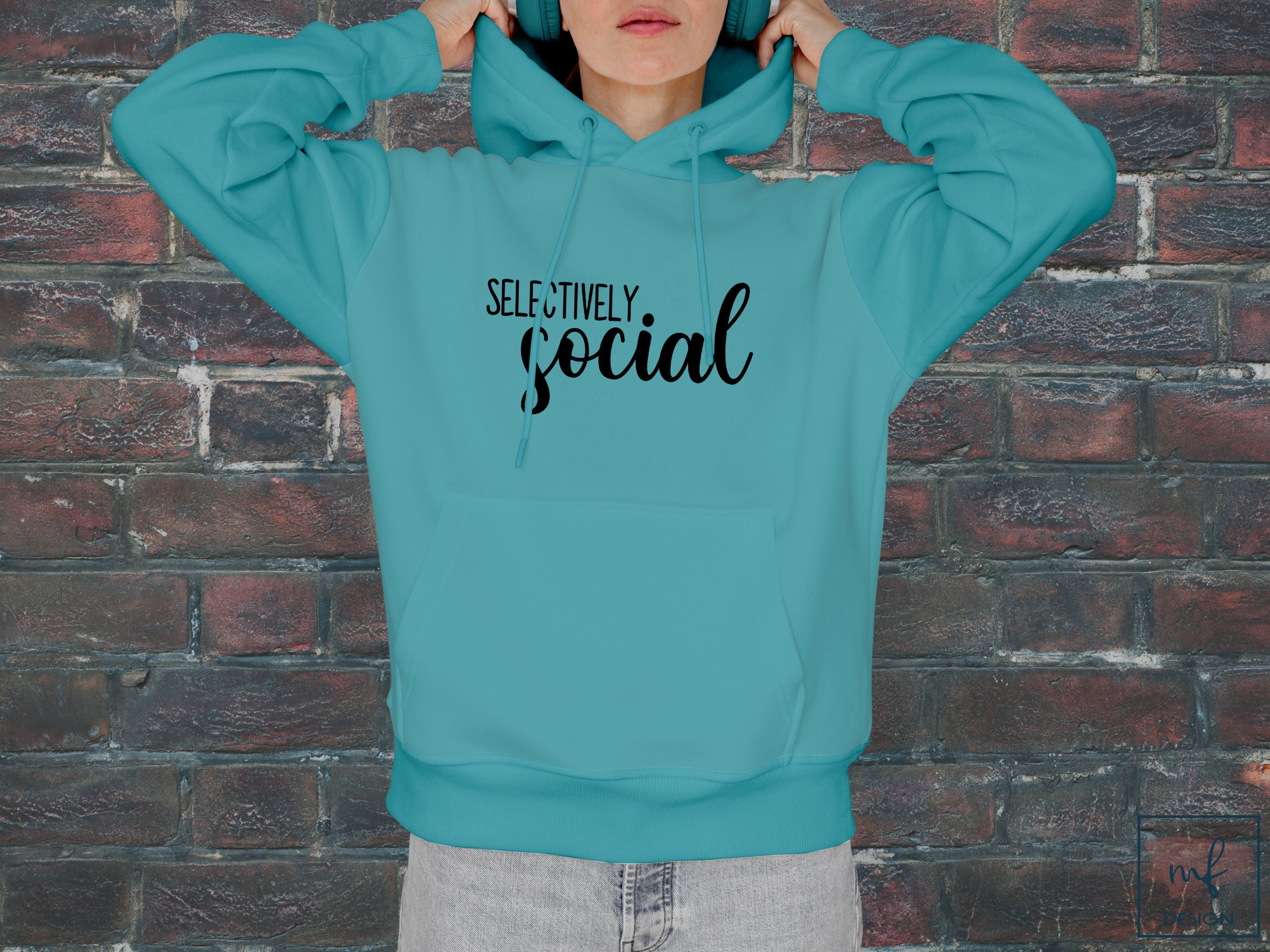 Selectively Social SVG Introvert SVG Introvert Gift Socially Distant ...