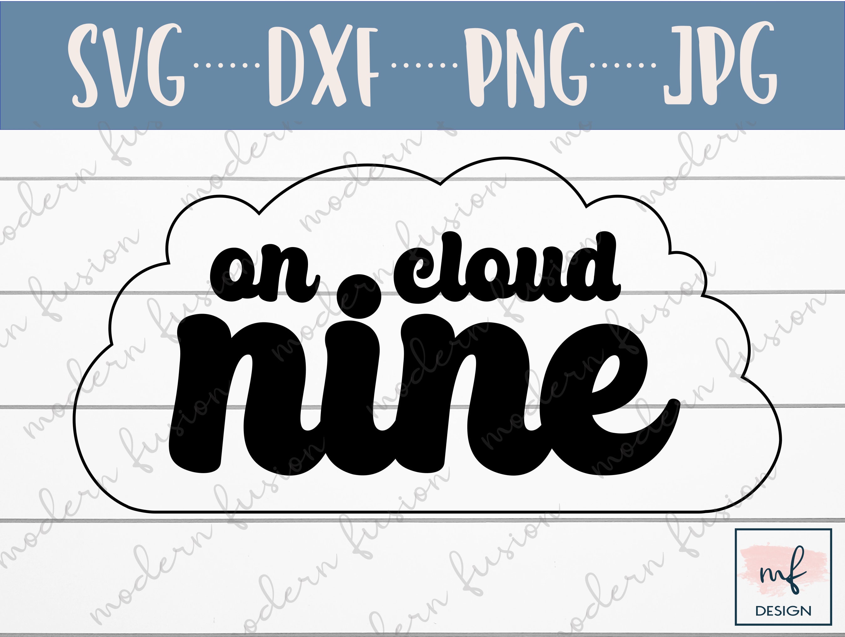 On Cloud Nine SVG on Cloud Nine Bachelorette Blue Bachelorette Cloud ...