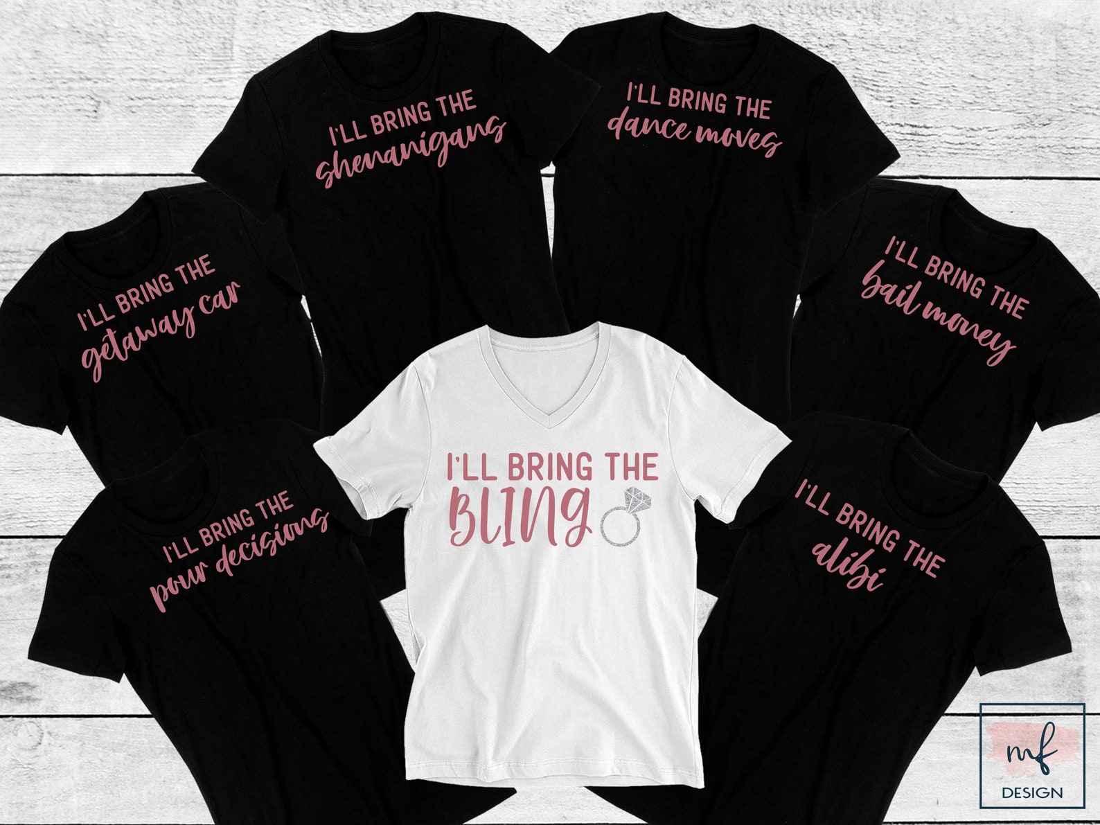 I'll Bring the BLING SVG, SVG Files for Cricut, Bachelorette Svg, Bride ...