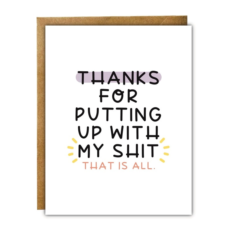 Funny Thank You Card - Etsy