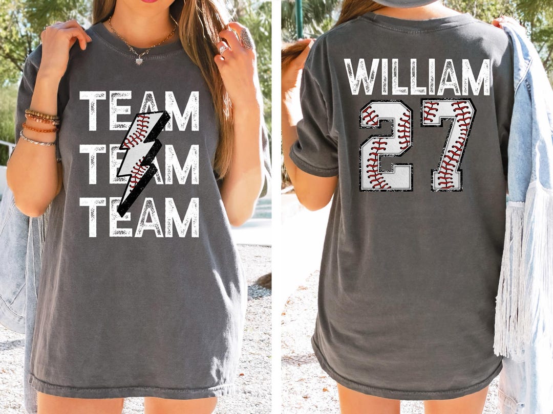 Custom Team Name Number Shirt, Baseball School Spirit Shirt, Cheer Mama ...