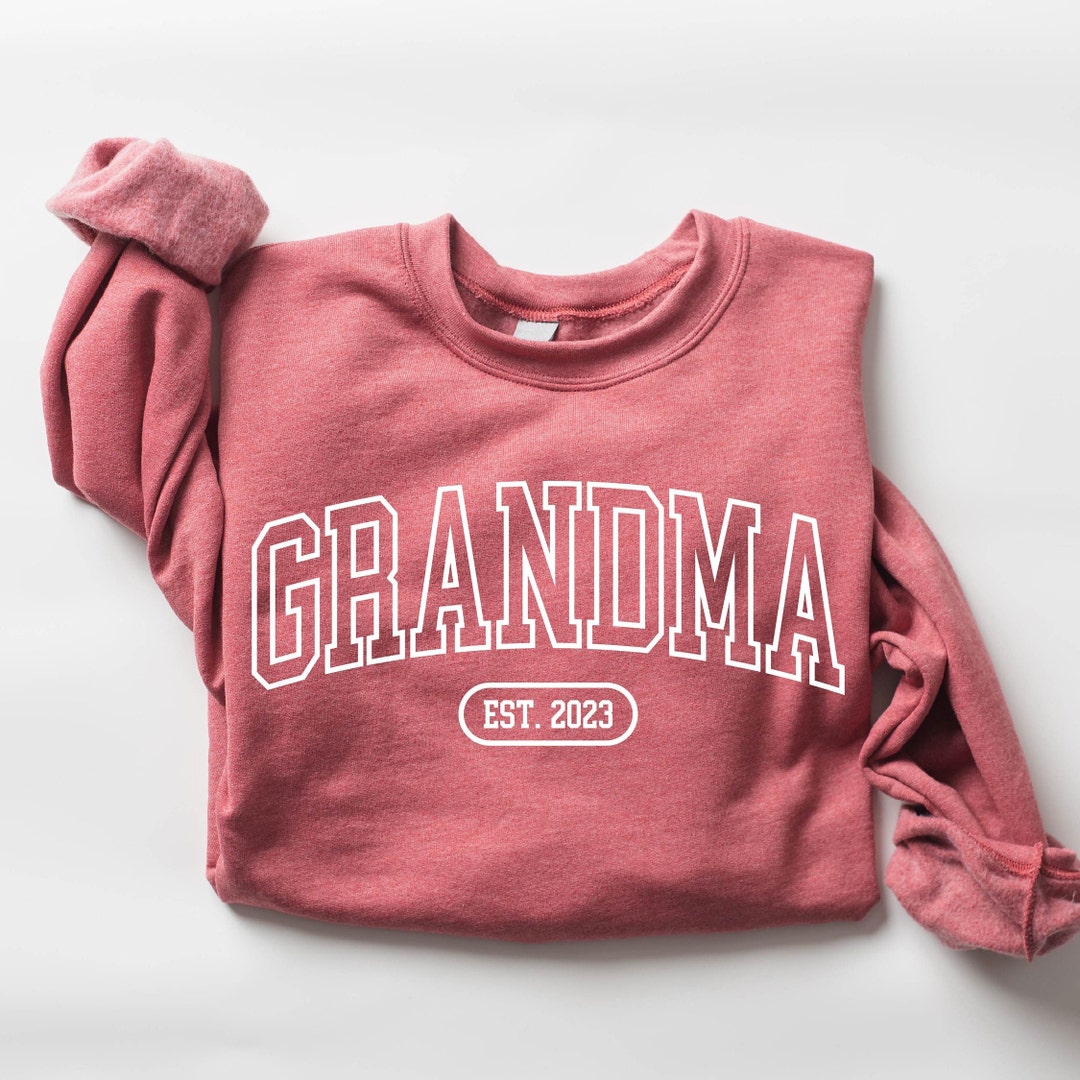 Personalized Grandma Est Sweatshirt, Mothers Day Gift, Gift for ...