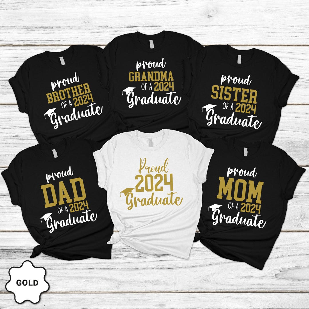 Personalized Family Matching Graduation Shirts, Class of 2026 Family ...