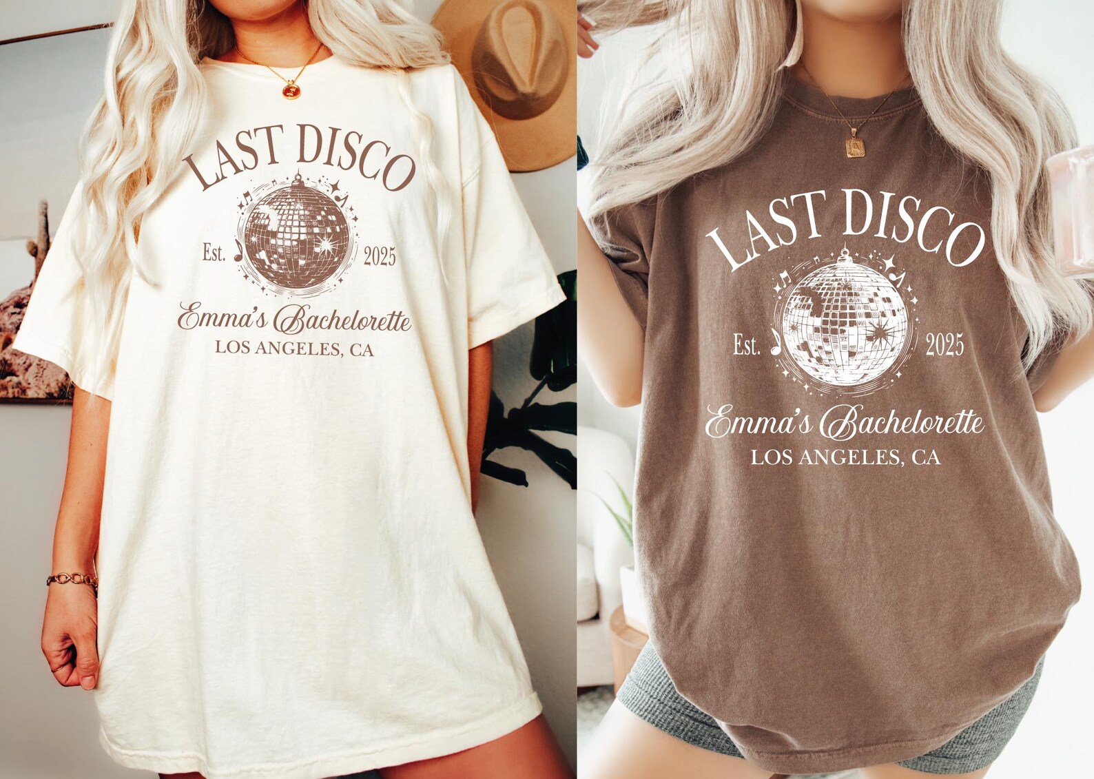 Personalized Last Disco Bachelorette Party Shirt, Custom Disco ...