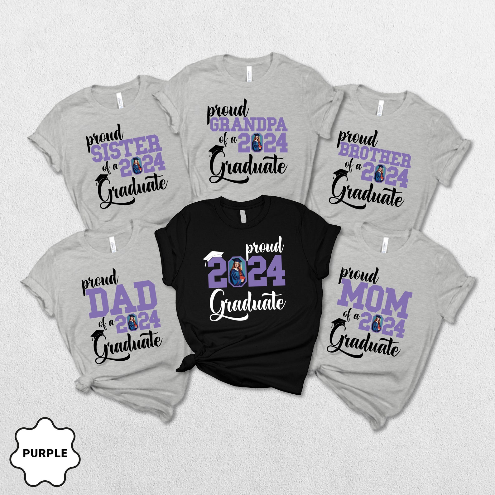 Personalize Family Graduation Shirts, Class of 2024 Family Graduation ...