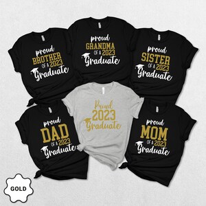 Personalize Graduation Shirts, Class of 2023 Family Graduation Shirts, Graduation 2023 Proud Mom ...