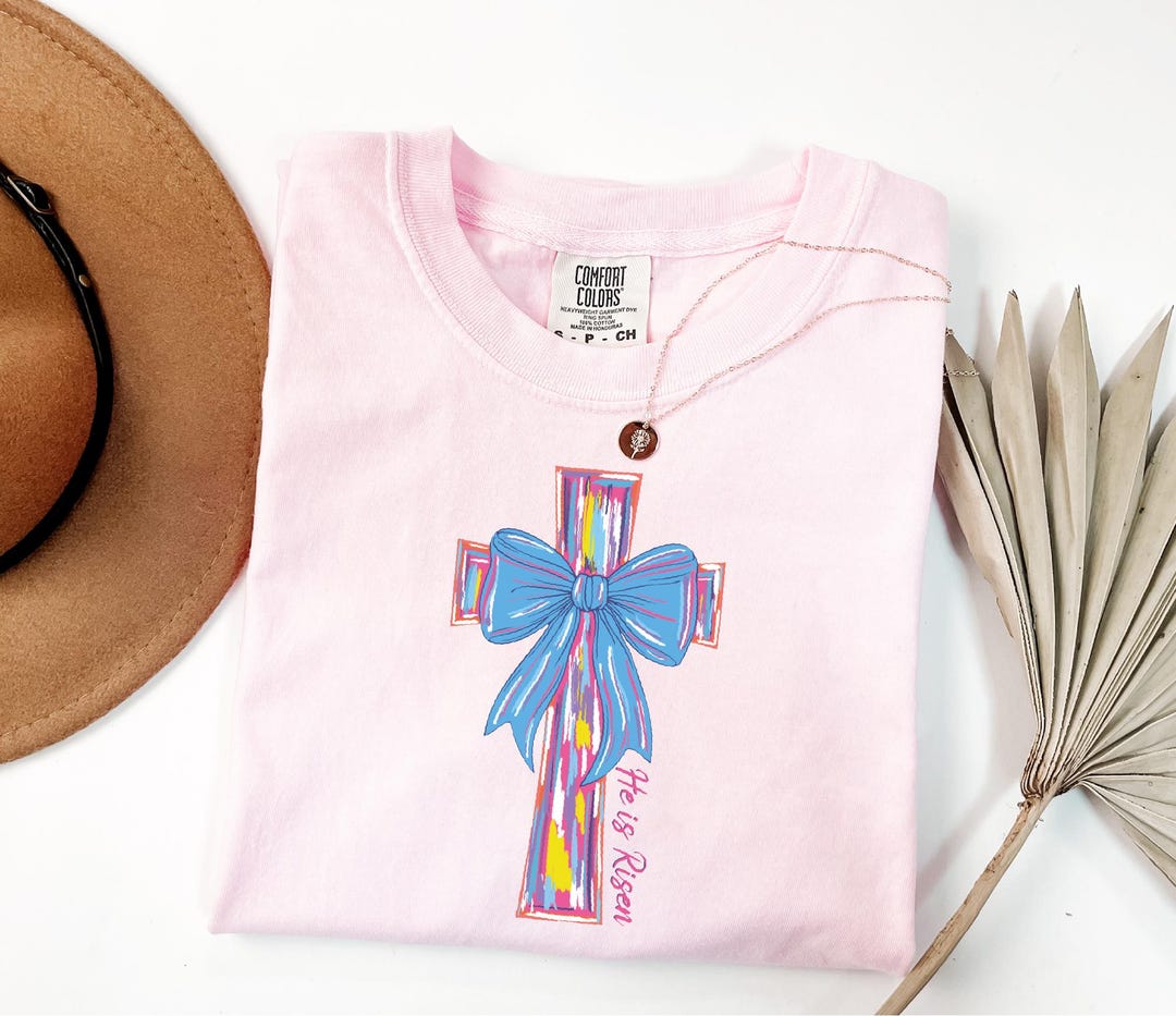 He is Risen Shirt, Jesus Easter Shirt, Christian Easter Shirt, Women ...