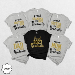 Personalize Graduation Shirts, Class of 2023 Family Graduation Shirts, Graduation 2023 Proud Mom ...