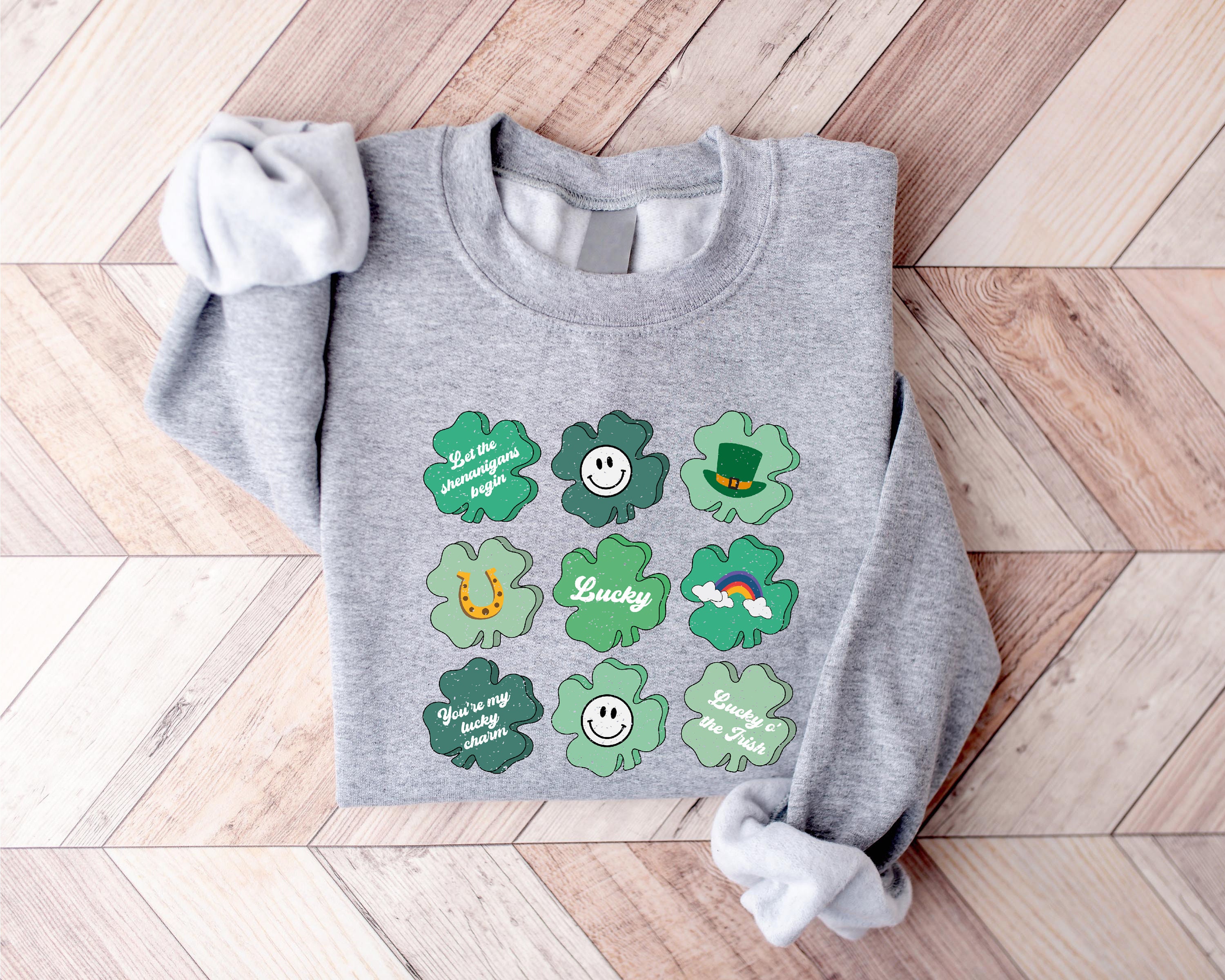 Positive Affirmations St Patricks Day Hoodie sold by Cyan Chipmunk ...