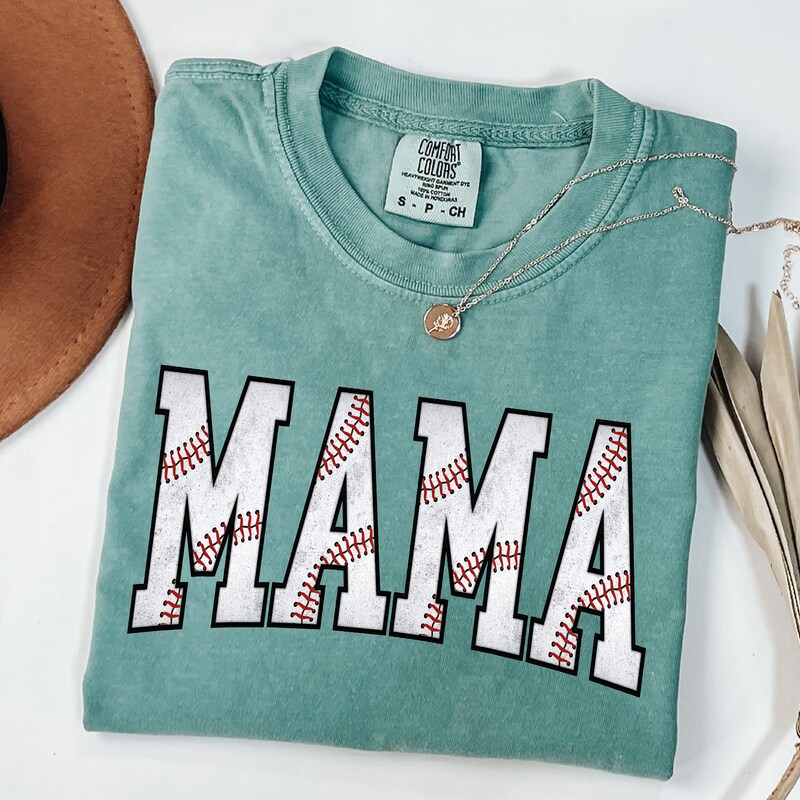 Mom Baseball Shirt - Etsy