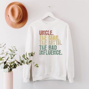 Retro Uncle Sweatshirt, Fathers Day Gift, Funny Uncle Sweatshirt, Cool ...