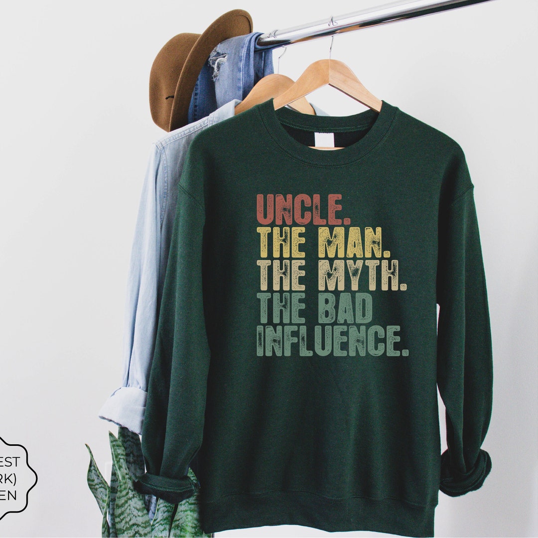 Retro Uncle Sweatshirt, Fathers Day Gift, Funny Uncle Sweatshirt, Cool ...