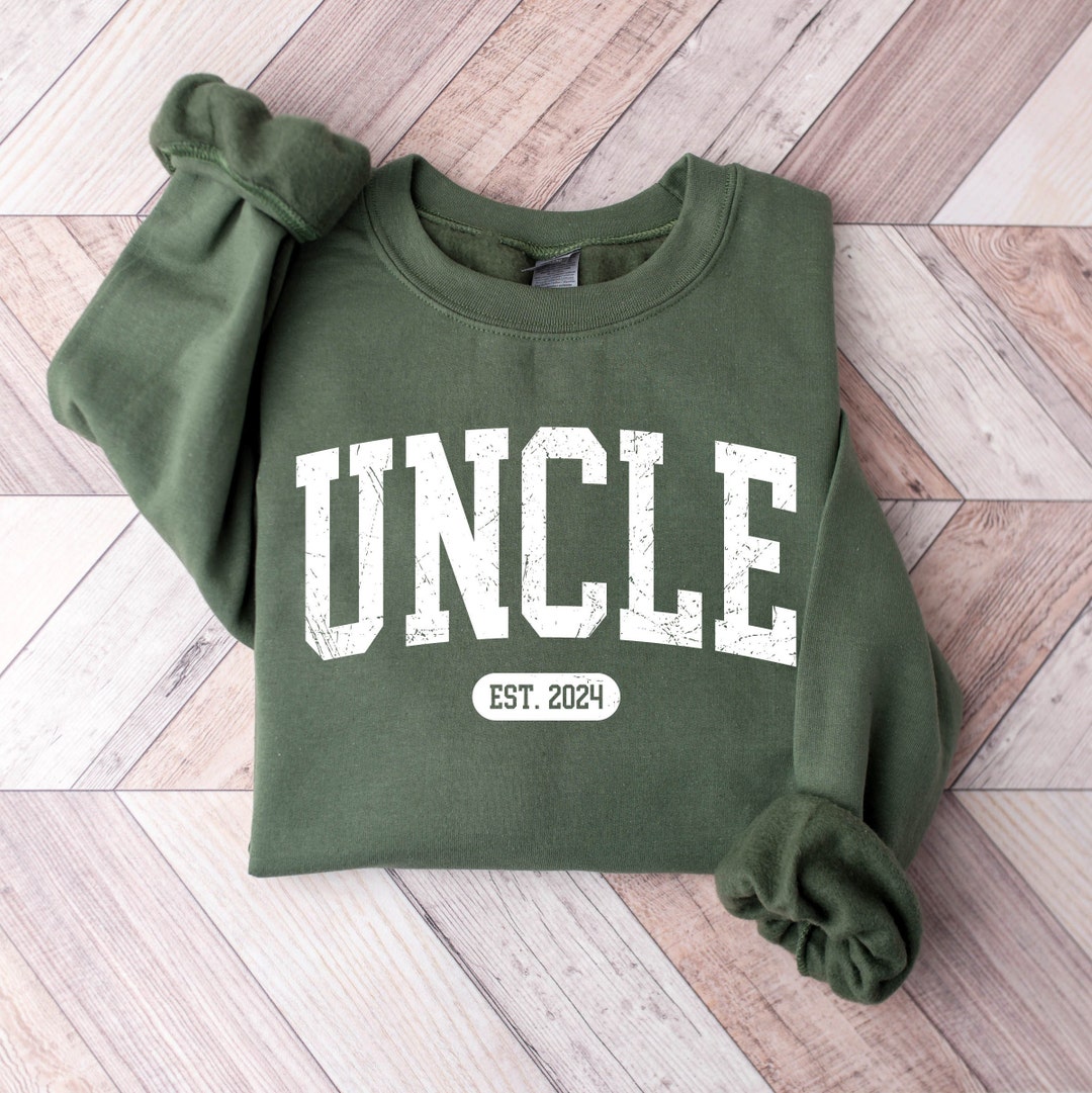 Fathers Day Gift for Uncle, Personalize Retro Uncle Sweatshirt, Funny ...