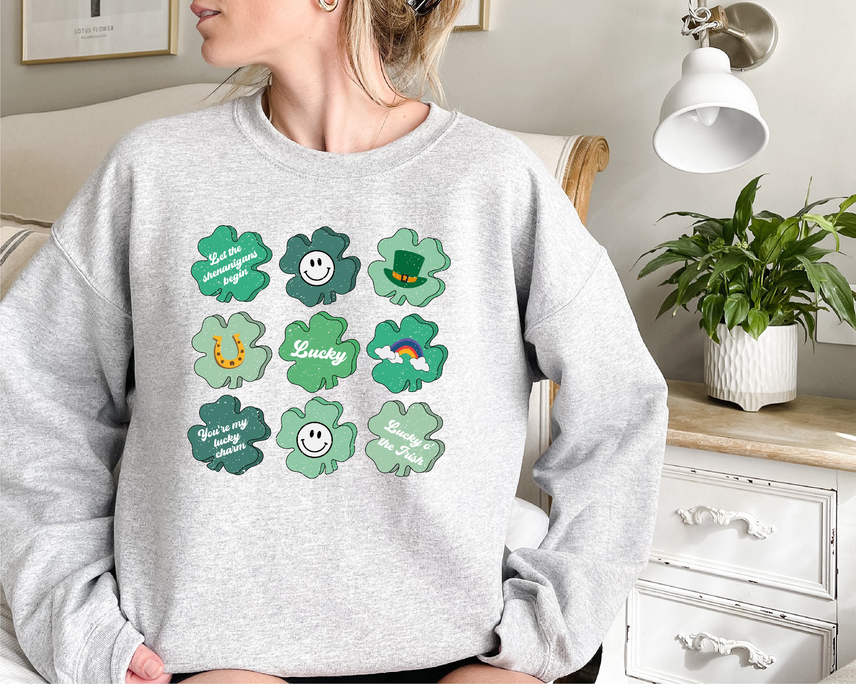Positive Affirmations St Patricks Day Hoodie sold by Cyan Chipmunk ...