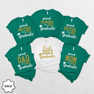 Personalize Graduation Shirts, Class of 2023 Family Graduation Shirts, Graduation 2023 Proud Mom ...