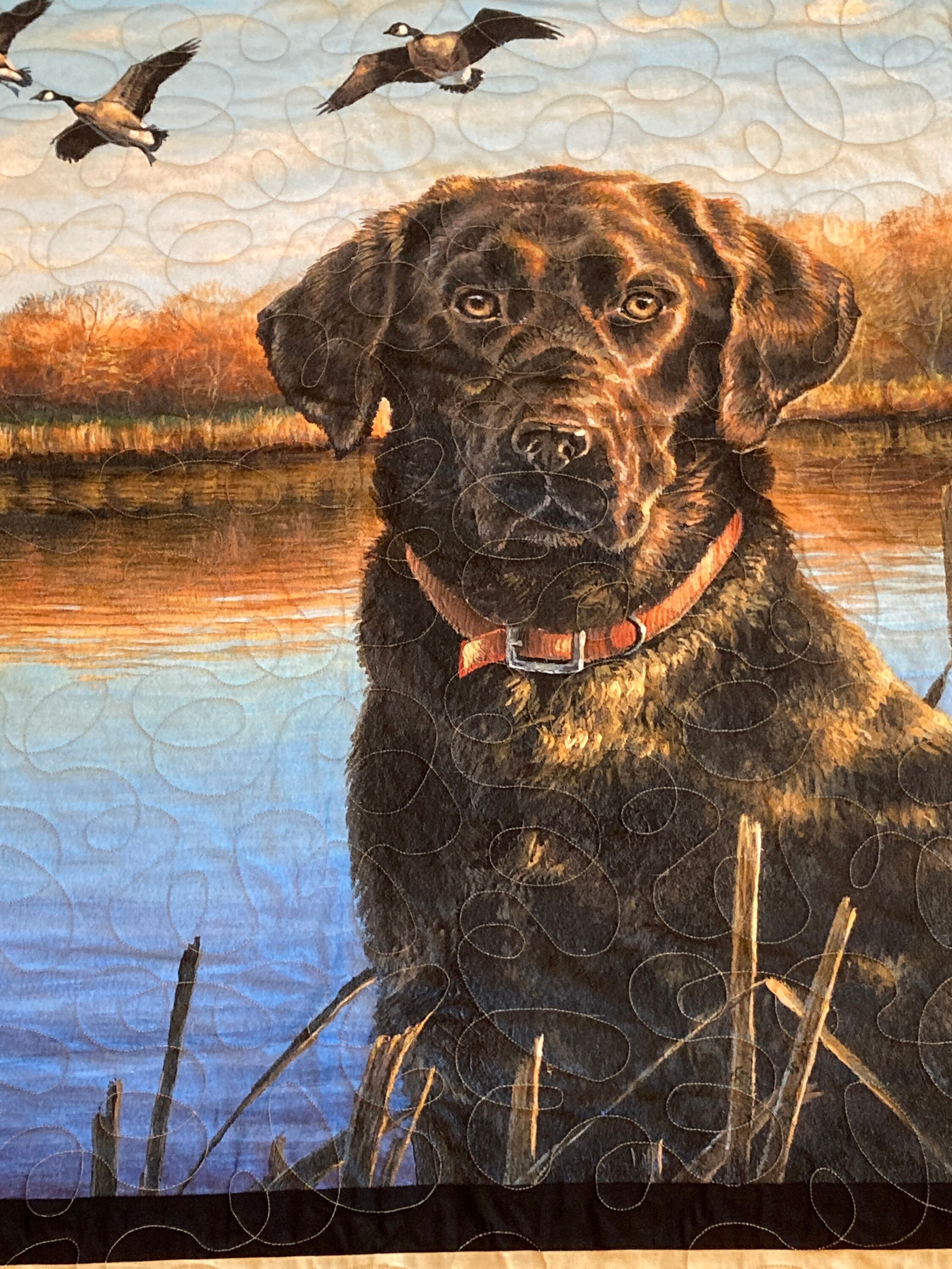 Hunting Dog Quilt. 134 - Etsy