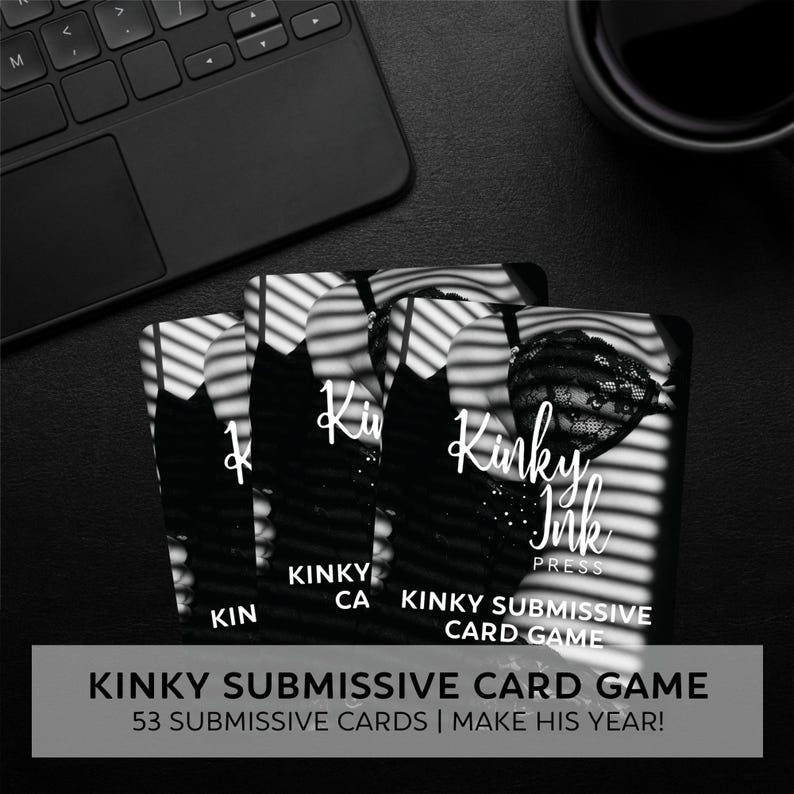 Kinky Edition / Submissive Card Game / BDSM - Etsy