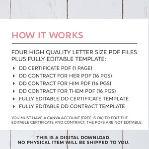 Editable Domestic Discipline Certificate + Contract / Printable - Etsy