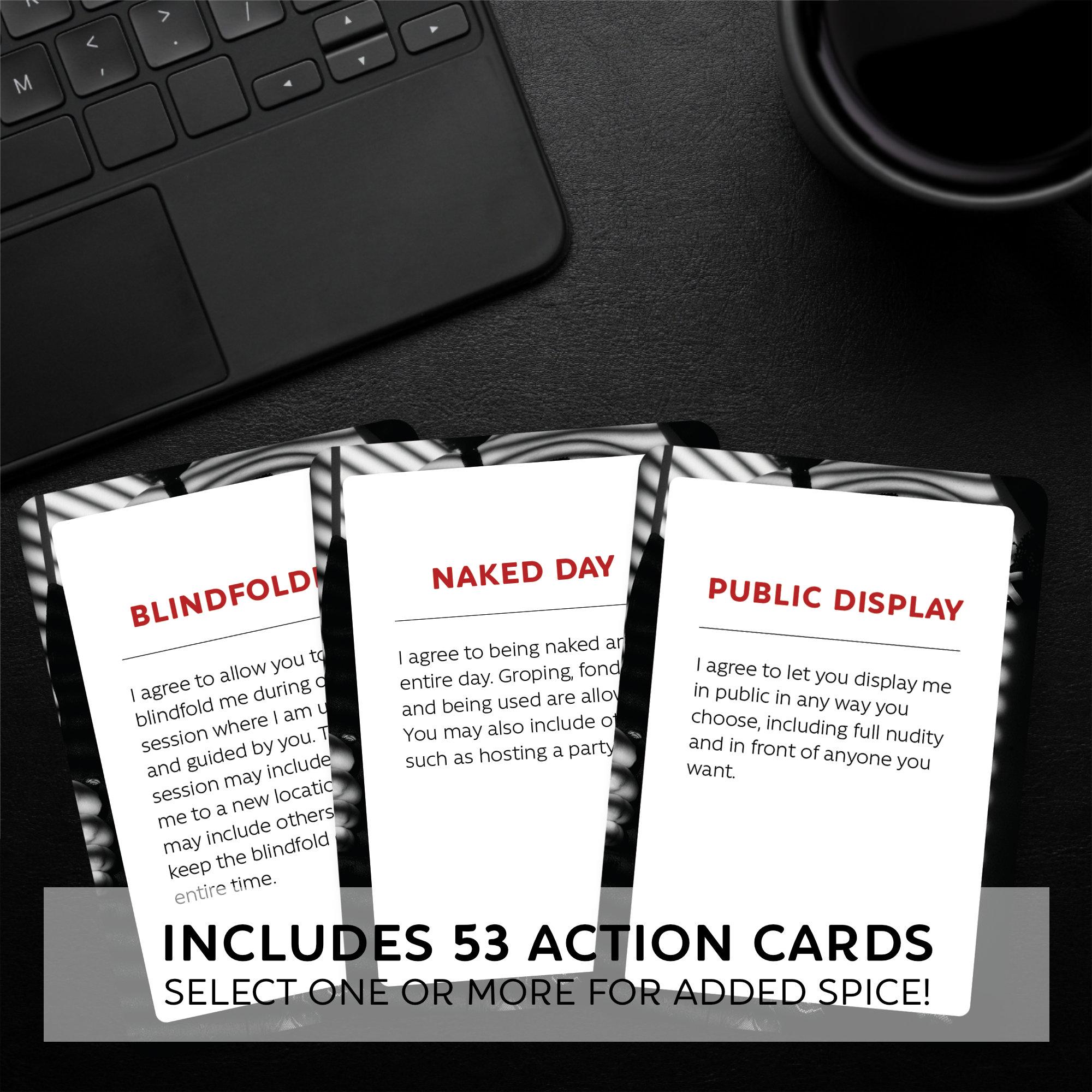Kinky Edition / Submissive Card Game / BDSM - Etsy