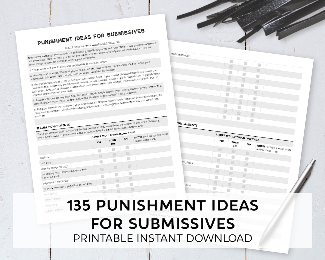 135 Punishment Ideas For Submissives List Discipline BDSM Instant 135-punishment-ideas-for-submissives-list-discipline-bdsm-instant