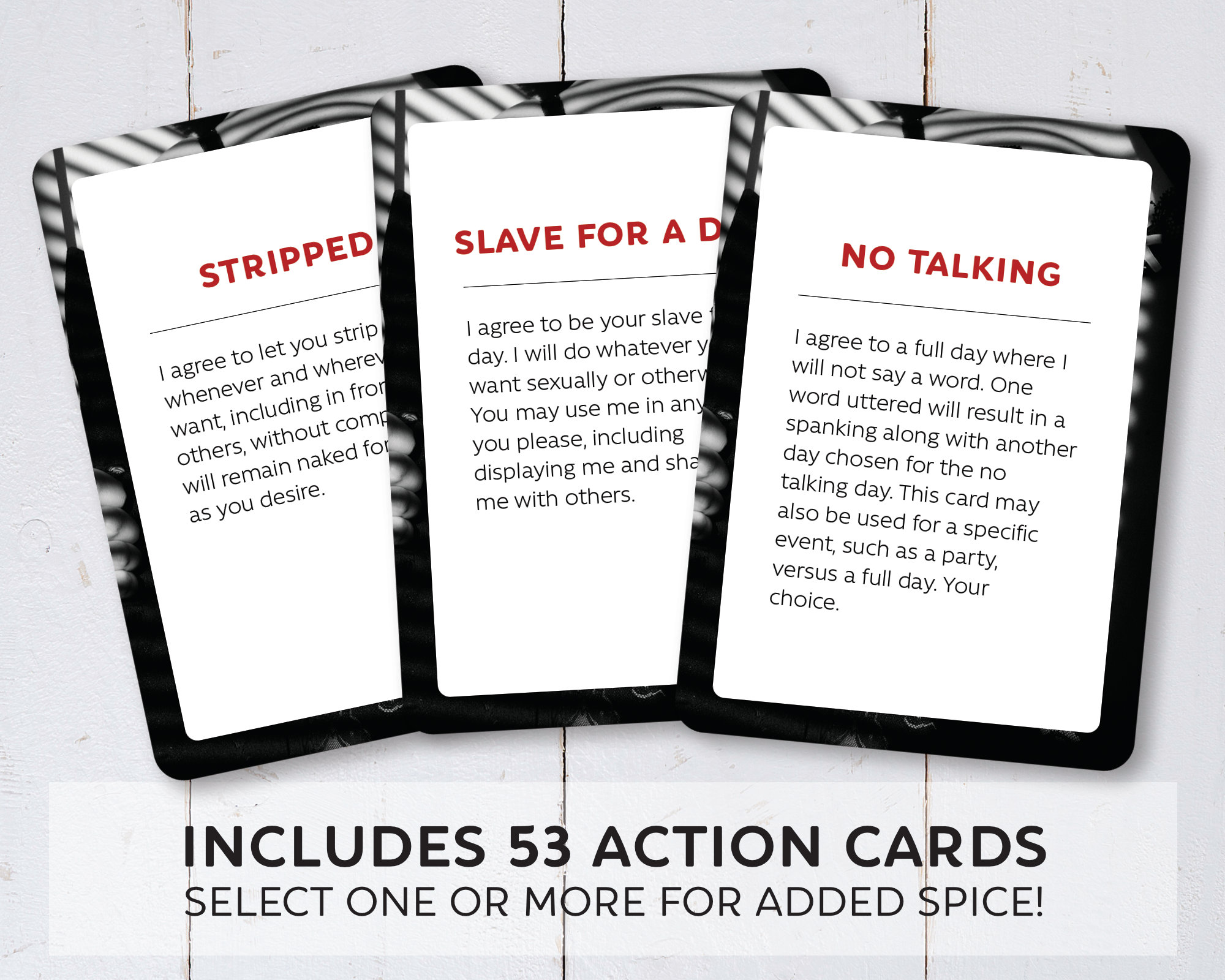 Kinky Edition / Submissive Card Game / BDSM / Great Gift for Boyfriend ...