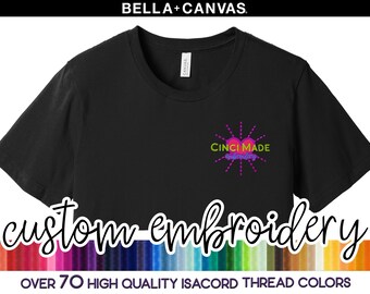 Embroidered Logo Shirt - Etsy