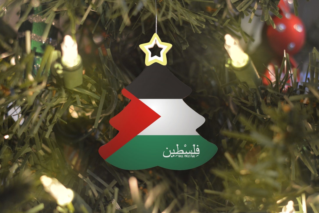 Free Palestine Tree Ornament - Etsy
