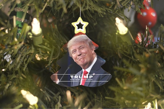 Donald Trump Tree Ornament - Etsy