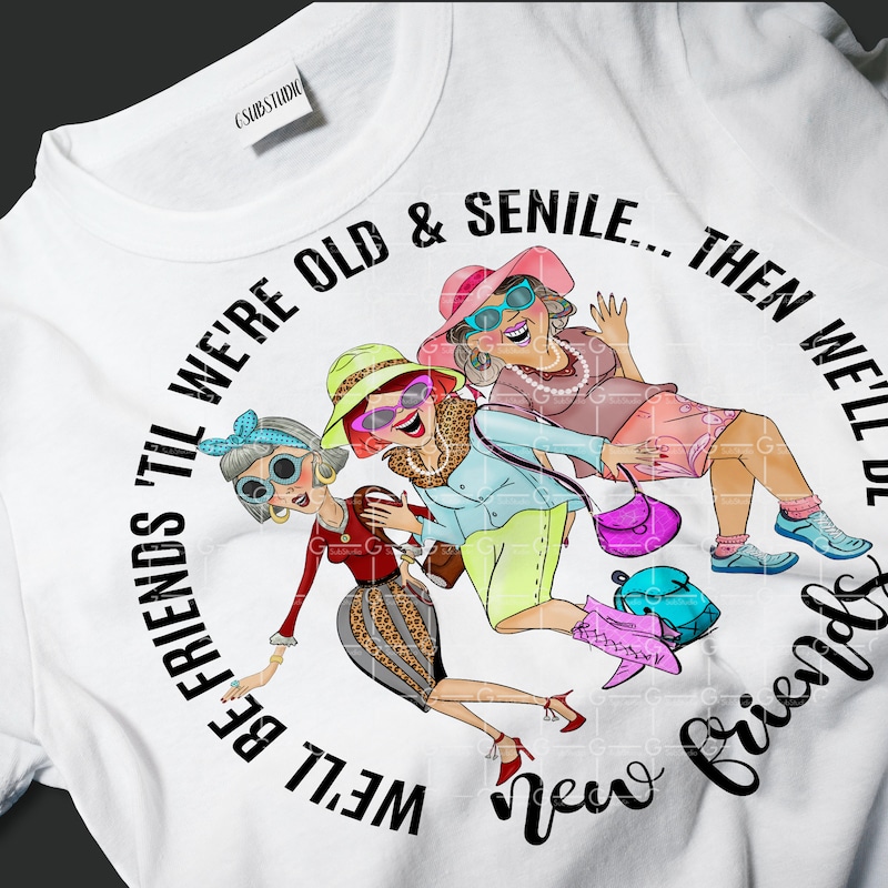 Old and Senile - Etsy