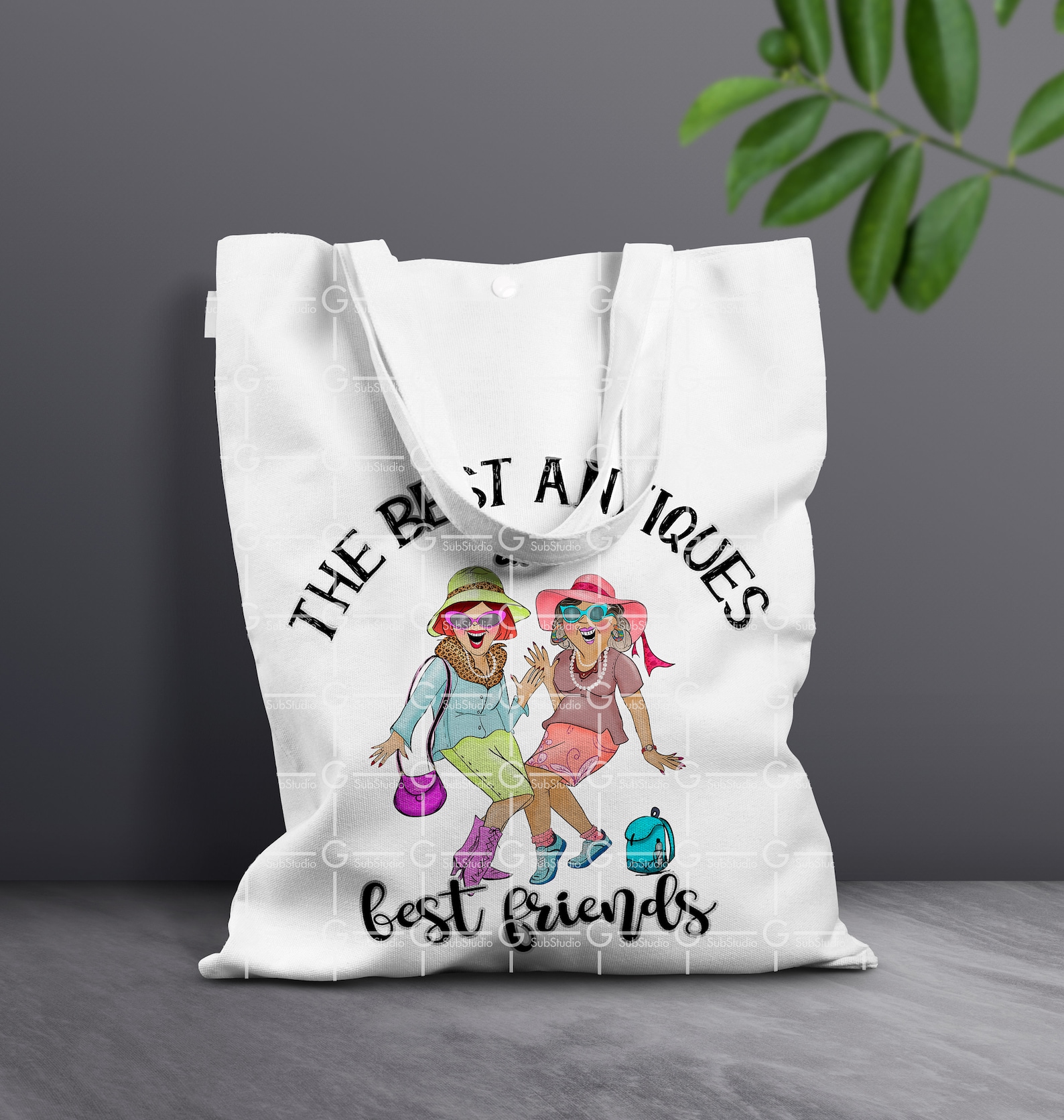 Best Friends PNG Sublimation Design, the Best Antiques Are Best Friends ...