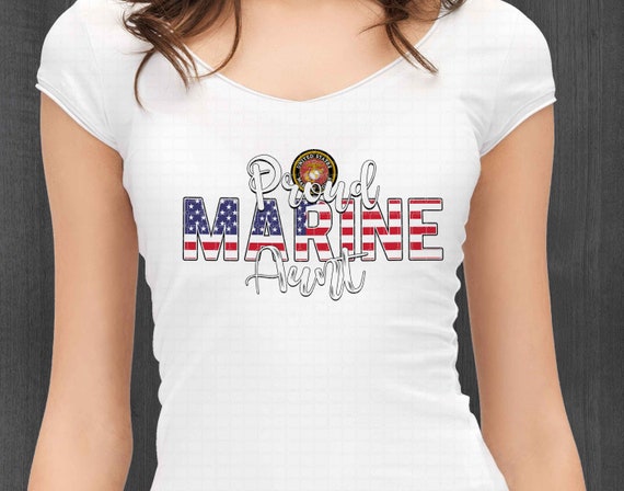 Art & Collectibles Digital Proud Marine Daughter PNG file DTG print ...