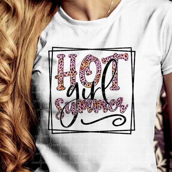 Hot Girl Summer Png Sublimation Design Leopard Sublimation - Etsy