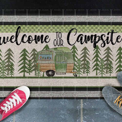 Welcome Doormat Sublimation Design PNG Welcome to Our - Etsy