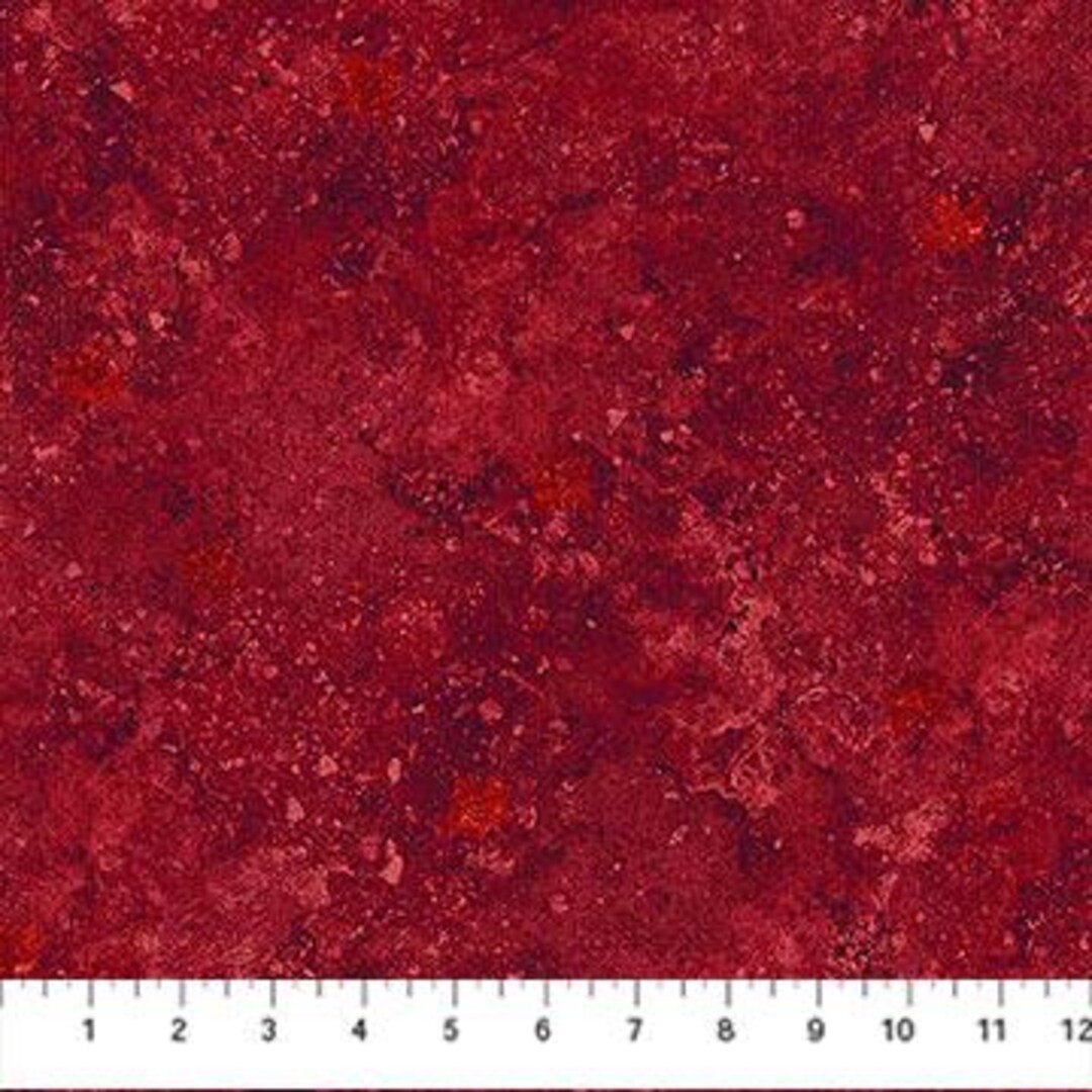 Great Red Blender Texture Stonehenge Basics, by the Yard, Half Yards ...