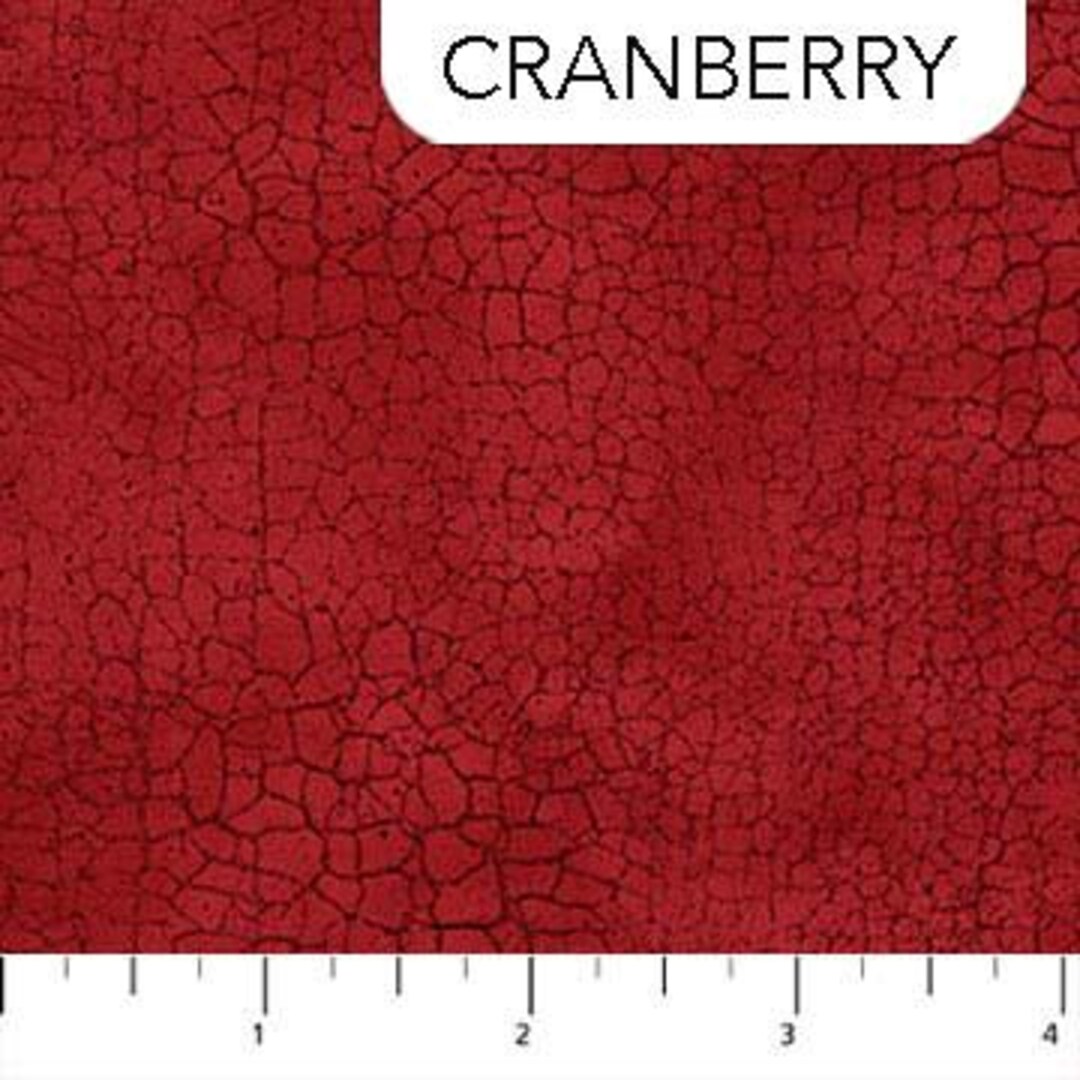 Crackle Marble Blenders, Cranberry Red Color 9045-24 Cotton Fabric From ...