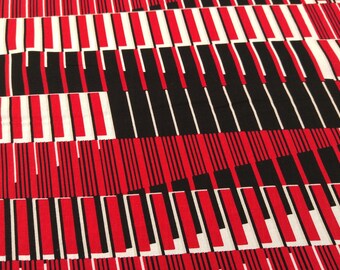 Piano Keyboard Fabric - Etsy