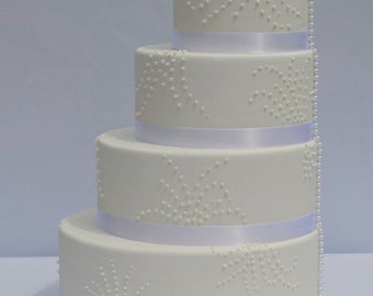Faux Wedding Cake, Fake Wedding Cake, Wedding Cake, Display Cake ...